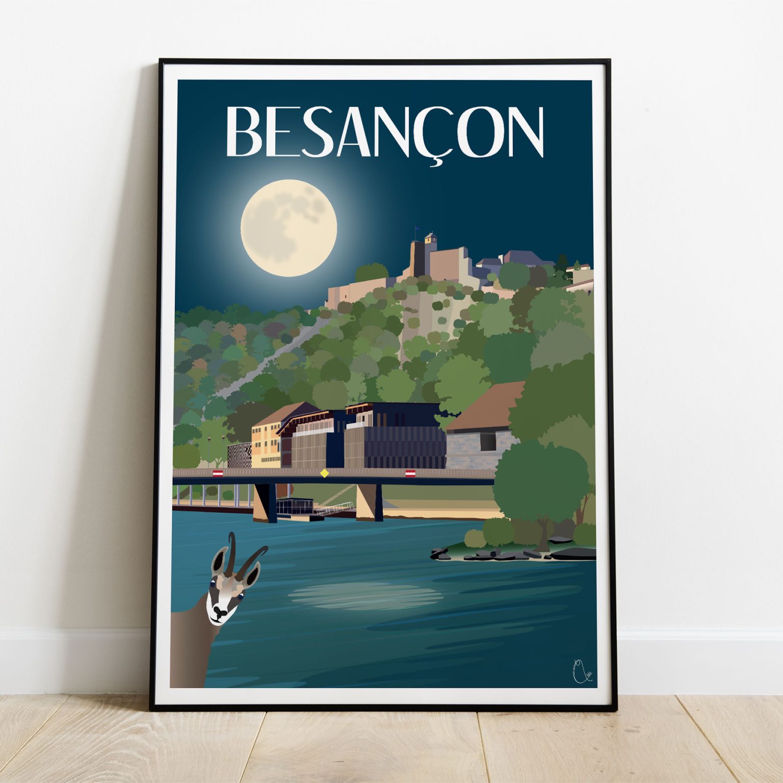 AFFICHE BESANÇON La Citadelle